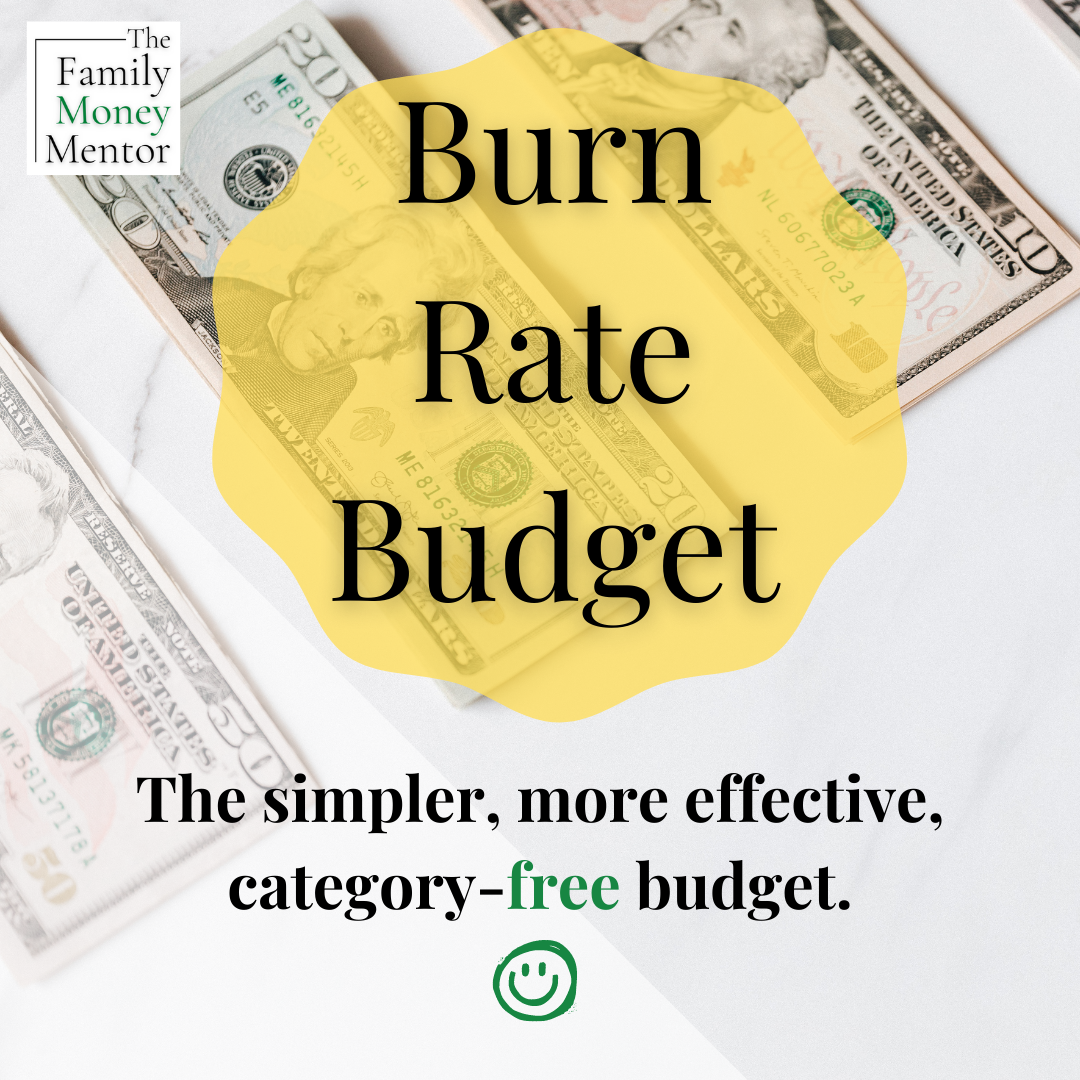 Burn rate budget